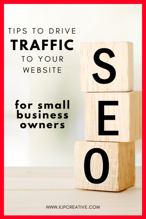 SEO tips to increase web traffic | KJP Creative