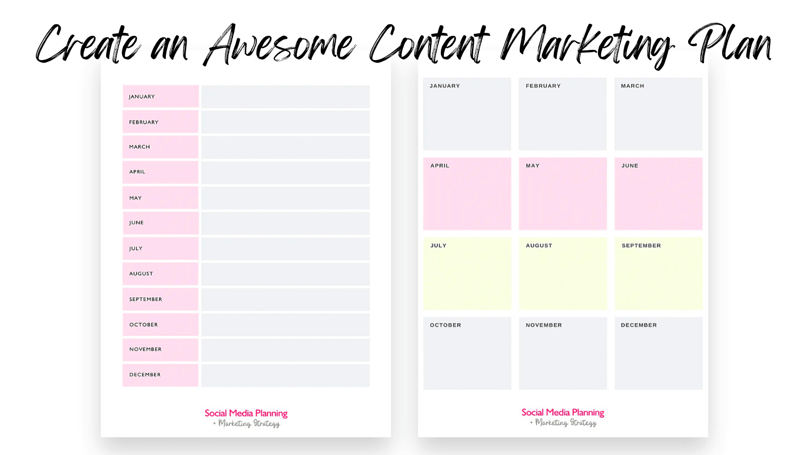 How To Create An Awesome Content Marketing Plan
